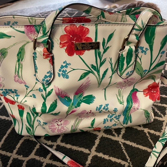 kate spade | Bags | Kate Spade Bird Edition Leather Crossbody Purse ...